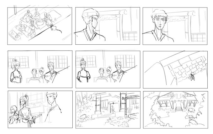 Make a storyboard for you, fast and easy by Apollohill | Fiverr