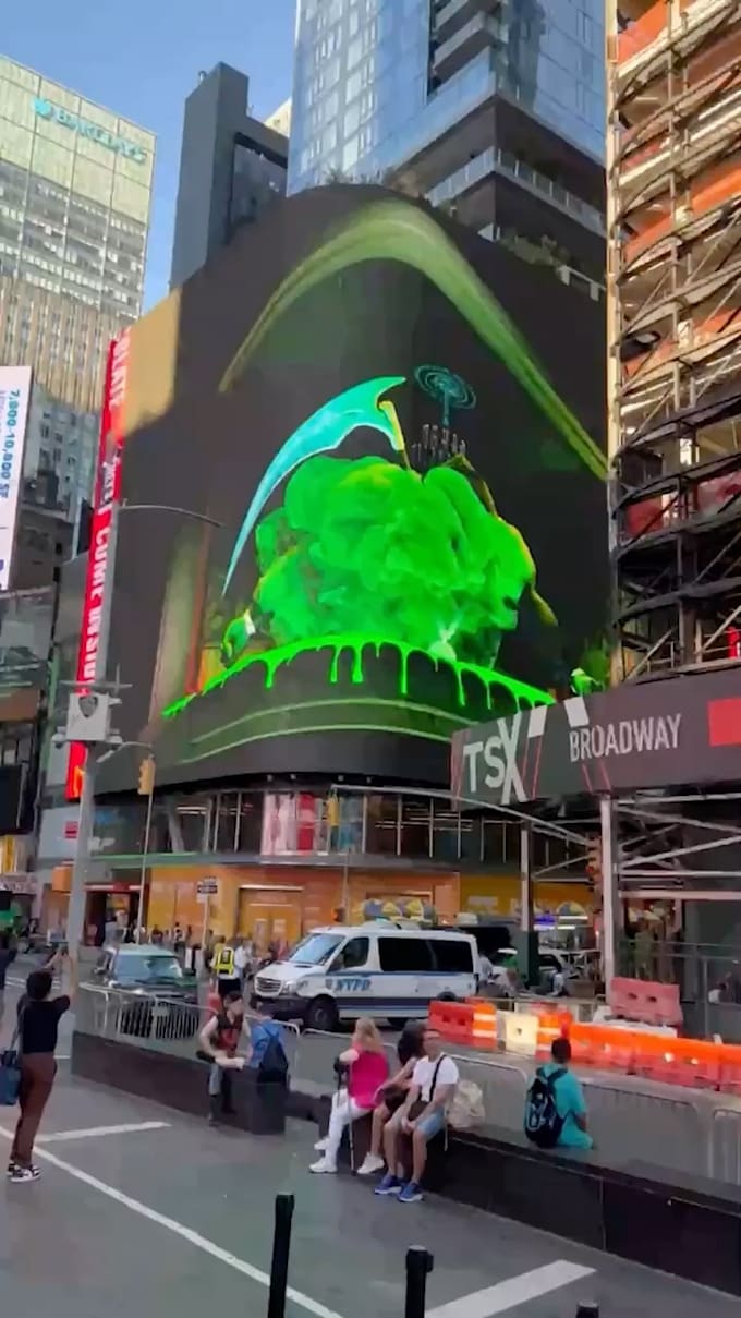 Do 3d anamorphic animation, cgi animation, 3d billboard animation, vfx ...
