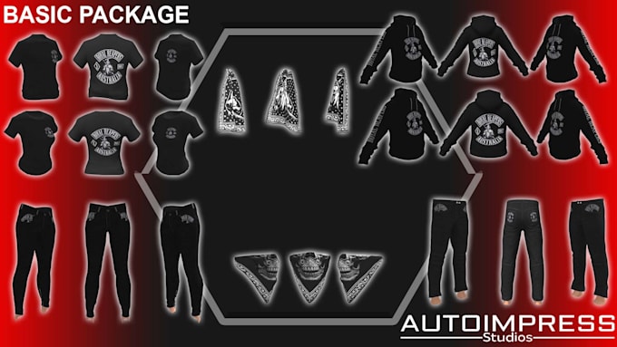 Do fivem custom clothing for your gang org mc business by Autoimpress ...
