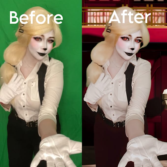 Edit your cosplay photos by Falsehon_ | Fiverr