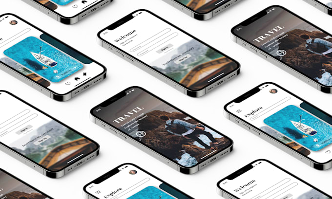 Design mobile app pages ui in figma by Aj_noris | Fiverr