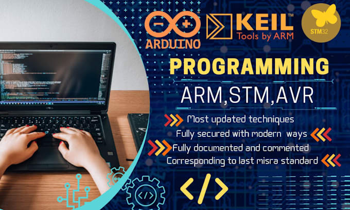 Do Microcontroller And Arduino Programming With Keil By Lionheartm Fiverr 0537