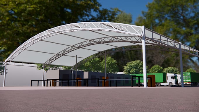 Model and render your tensile structure in sketchup by Design4imagine ...