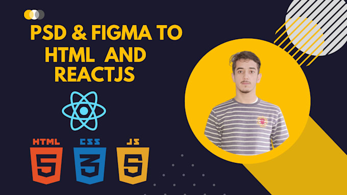 Do psd and figma to html or reactjs conversion by Fida_akhoon | Fiverr