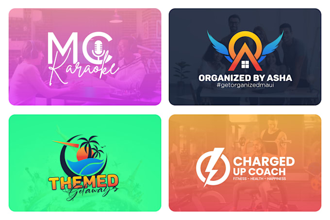 Create a modern minimalist logo design for your business by Rewizdesign | Fiverr