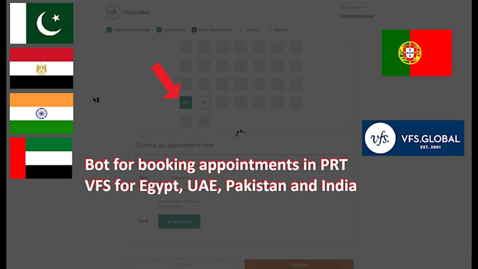 Create Vfs Bot Vfs Appointment Bot Appointment Bot Vfs Tls Bls Booking Bot By Behniday Fiverr 