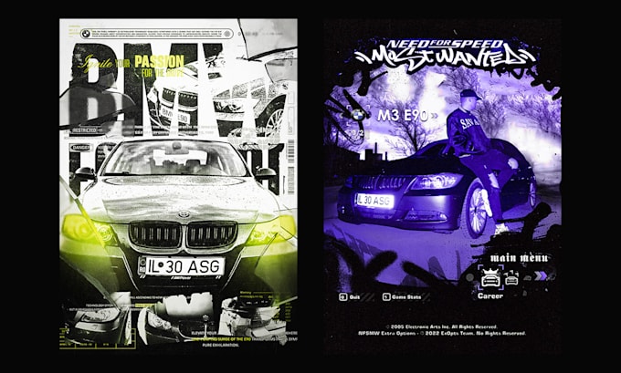 Design a poster with your car by Genesisgfx | Fiverr
