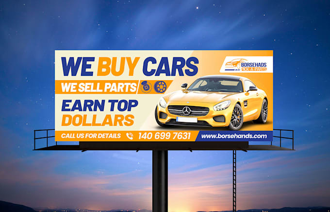 Billboard design, signage, yard sign, banner ads, billboard by ...