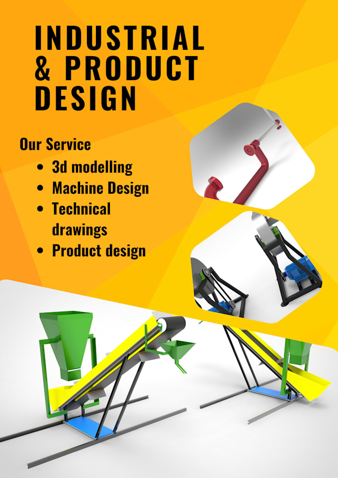 Do 3d modeling,product design for manufacturing using solidworks by Kishanmadhu | Fiverr