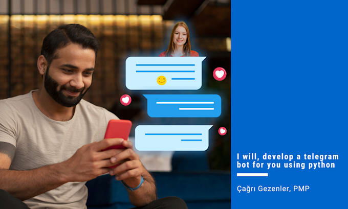 Develop a telegram bot for you using python by Cgezenler | Fiverr