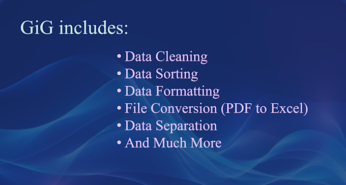 Do data cleaning formatting sorting etc in ms excel by Malviyamayur16 ... Do data cleaning formatting sorting etc in ms excel by Malviyamayur16 ...
