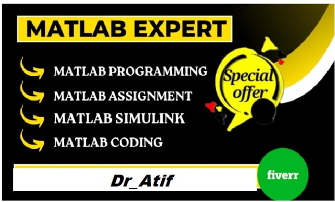 Do your matlab programming, matlab coding, simulink and image ...