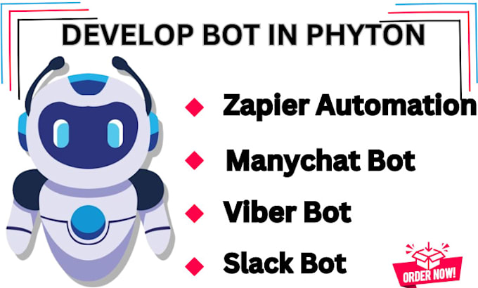 Build Viber Bot Zapier Automation Slack Bot In Python By Pactrin Fiverr