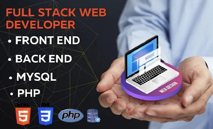 Be your front end and back end, web developer by Emadev_pro | Fiverr