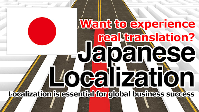 Provides japanese localization and translation by Kokubuakira | Fiverr