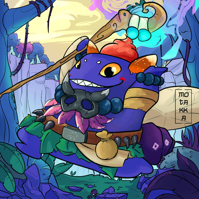 Make freehand digital illustrations based on your requests by Motakkaxd ...