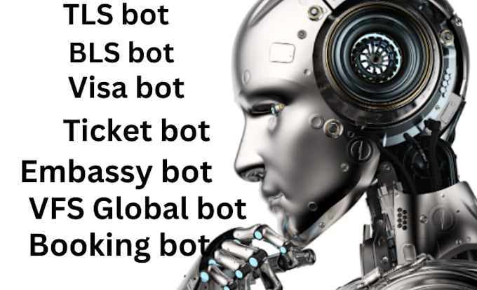 Create Tls Contact Bot Slot Monitor Bot Telegram Bot Visa Bot Discord Bot By Argbot Fiverr