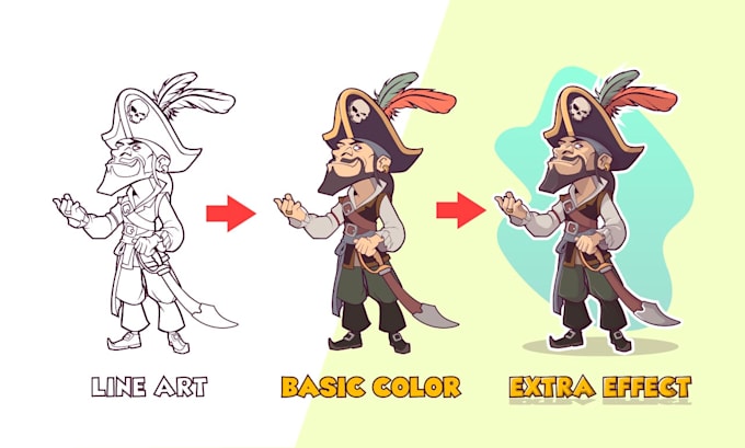 Design cartoon character illustrations for commercial use by ...