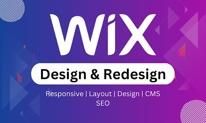 Do wix website design or wix website redesign or figma to wix by ...