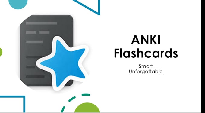 Make smart unforgettable anki flashcards by Matheesha_21 | Fiverr