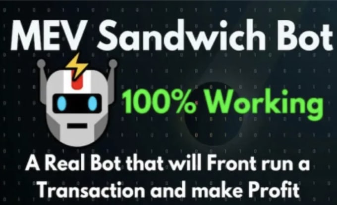 Build mev bot, sandwich bot pancake swap bot, front running bot, and ... Build mev bot, sandwich bot pancake swap bot, front running bot, and ...