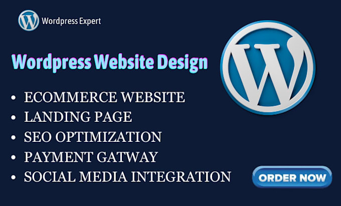Create wordpress website design redesign website with landing page by Nikki_palm | Fiverr