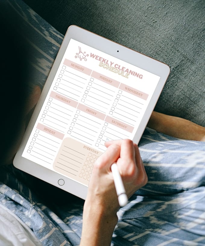 Create a hyperlinked digital planner, tracker, journal by Liuba_popova ...