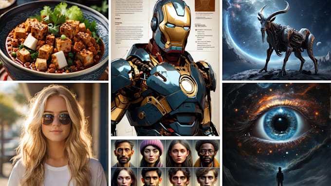 Create unique ai generated images for your project by Aibex_ai | Fiverr