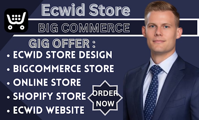 Do complete ecwid store design, ecwid store setup, ecwid store ...