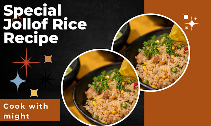 Guide you step by step on how to cook jollof rice by Oniomight | Fiverr