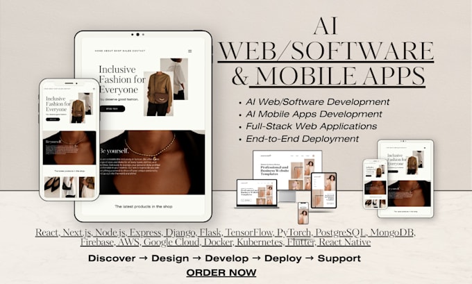 Do custom website development html css js php react node js mysql by Code_w_qandeel | Fiverr