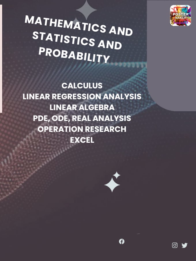 Do linear algebra ,numerical analysis, calculus, real analysis by Kitamsteph123 | Fiverr