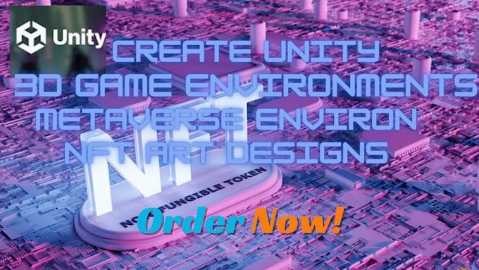 Create 3d game and metaverse environments in unity, offices and nft art designs by ...