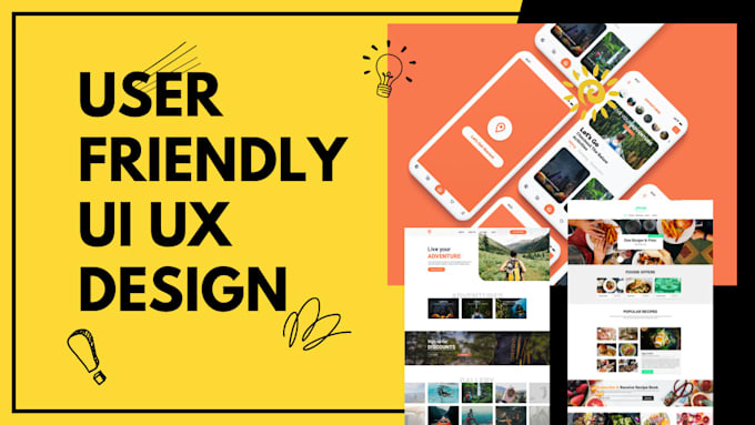 Do responsive ui ux website design or mobile app ui ux design by Mravinash91 | Fiverr
