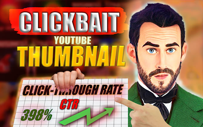 Design creative clickbait youtube thumbnails in 1 day by Ayeshasharif2 ...