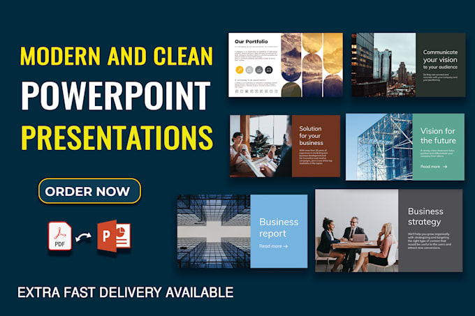 Quickly revamp ppt, modernize powerpoint, or polish presentation by ...