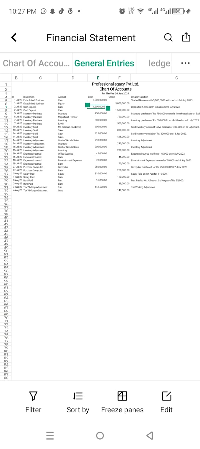Do any excel spreadsheet, and all financial accounts by S_khayyam | Fiverr
