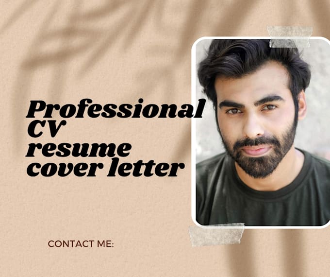 Write your professional cv, resume by Muradbuzdar | Fiverr