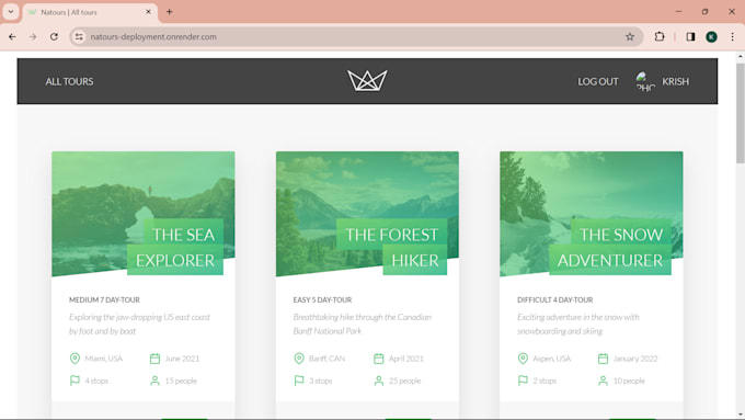 Create a full stack website on mern stack by Krishgandhi1806 | Fiverr