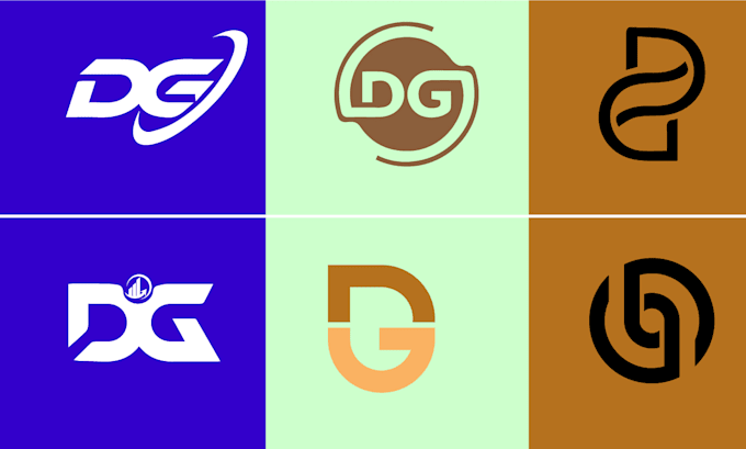 Design initial letter mark monogram logo by Arsalakhan_1 | Fiverr