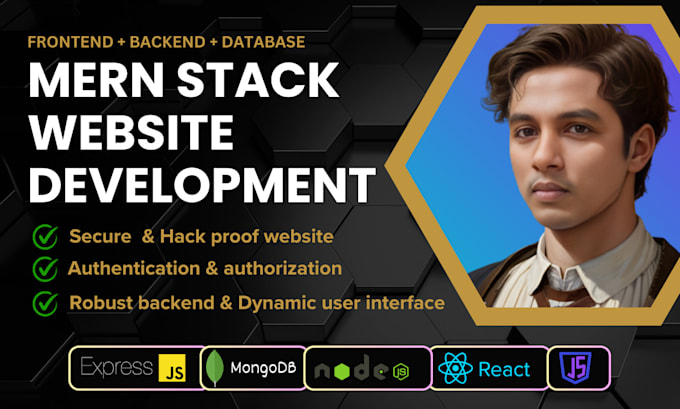 Make full stack website with mongodb express react node by Mozahedpro | Fiverr