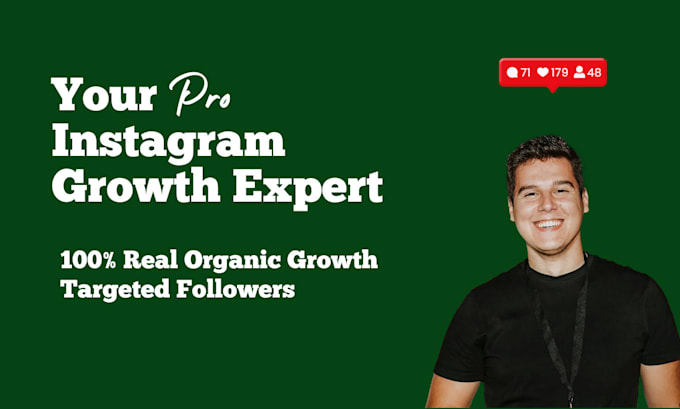 Do super fast organic instagram growth by Kikomicevski96 | Fiverr