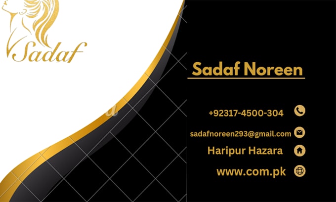Design minimalist and fancy business cards by Missrose6 | Fiverr