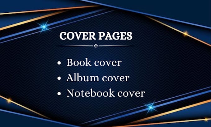 Design attractive book, album cover pages for all categories by ...