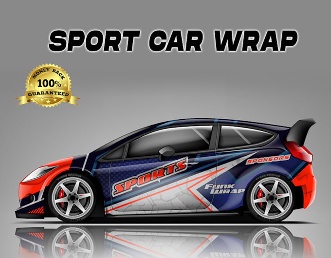 Make a super professional vehicle wrap,car wrap,truck wrap,design by ...