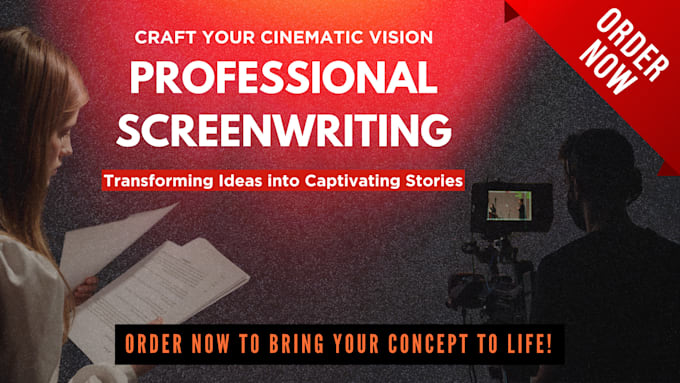 Write screenplay, logline, treatment and synopsis for your film tv show ...