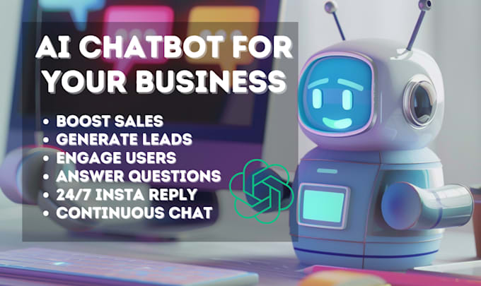 Develop ai chatbot for your business using chatgpt and manychat by Meta_builder | Fiverr