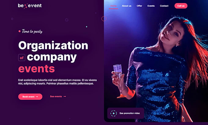 Design, redesign, fix event website, ticket website, wix booking, event booking by Ryanmoriah ...