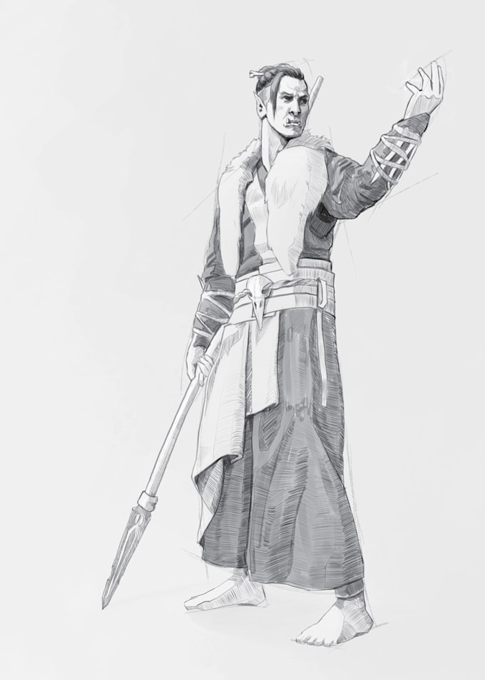 Make a concept art of your character or creature by Urban_rode | Fiverr