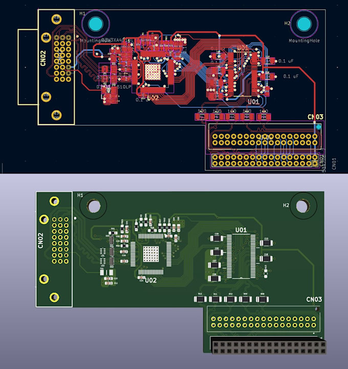 Design schematics and pcb by Ahmad_naveeed | Fiverr